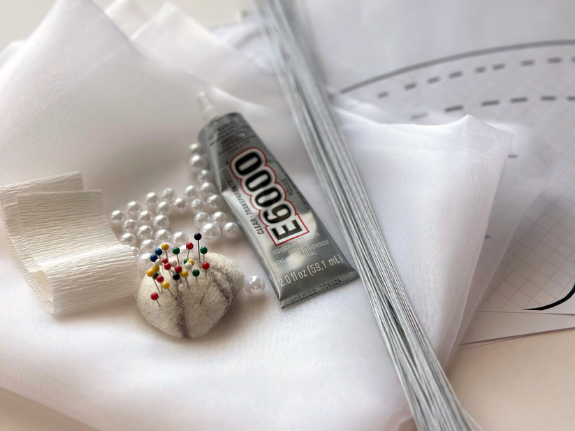 Kit for Giant Silk Butterfly + Step-by-step Tutorial | DIY Giant Organ ...