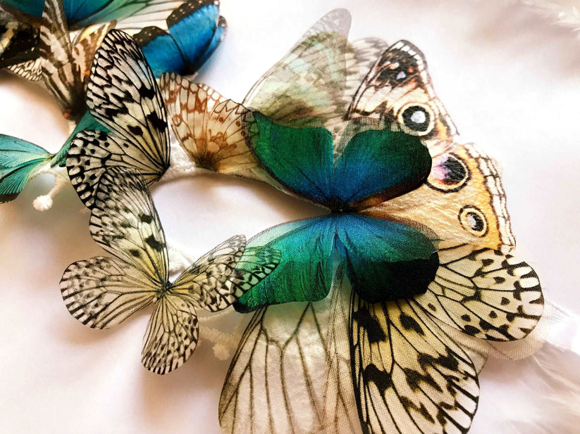 Butterfly Queen Mask Handmade One and Only Limited edition – Silk ...